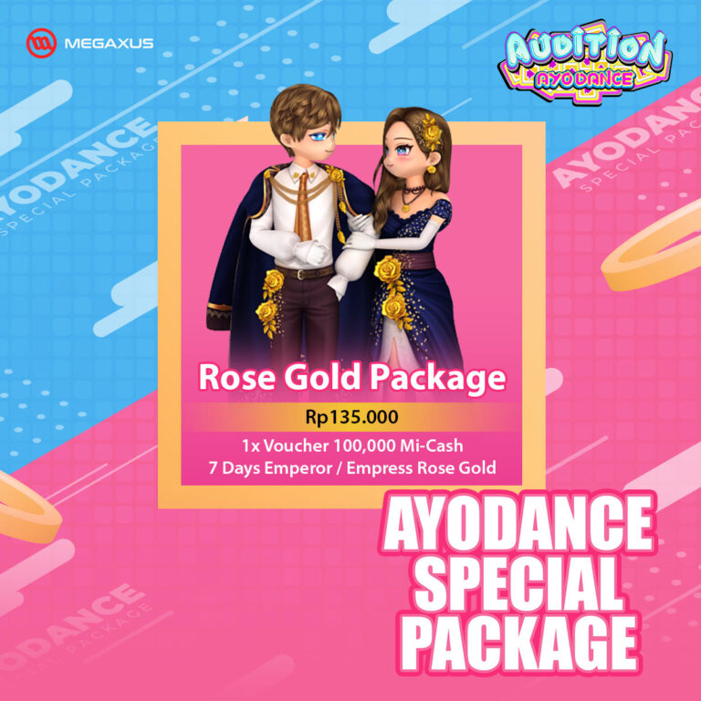 Rose Gold Package – Ayodance Special Package
